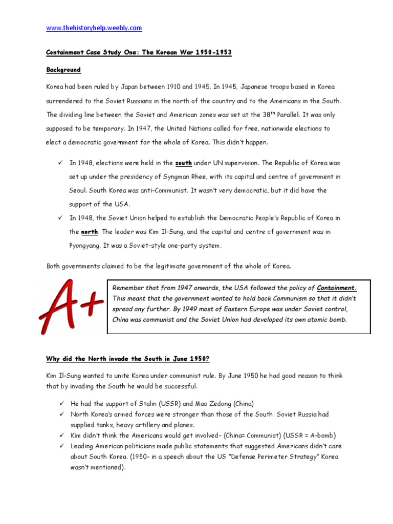 Information Korean War | PDF | Korean War | Containment