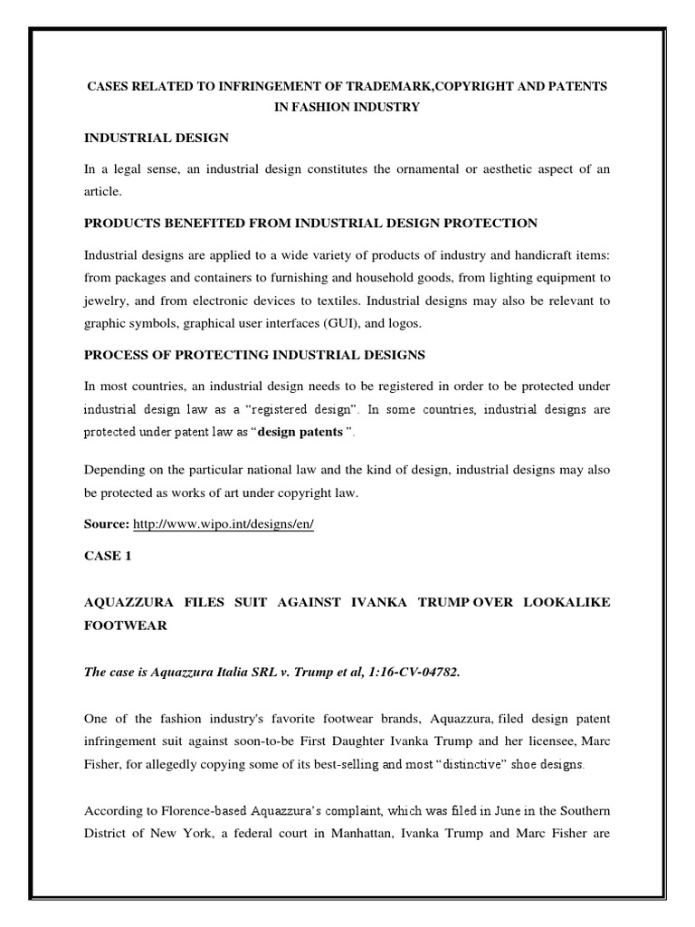 Ipr Infringement Cases | PDF | Patent | Patent Infringement