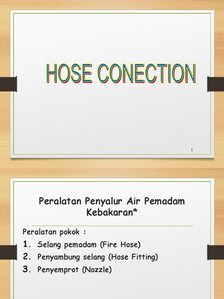 Hose Conection - 2 | PDF