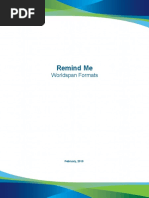 Worldspan User Manual PDF | PDF | Aviation | Service Industries