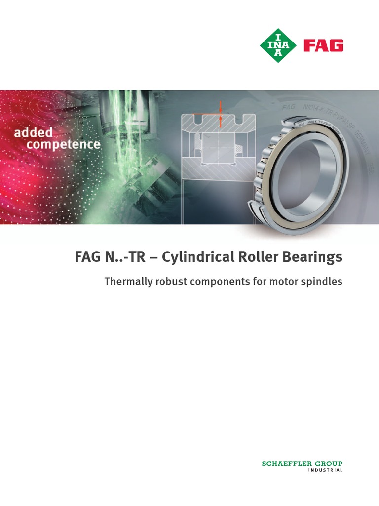 Cylindrical Roller Bea | PDF | Bearing (Mechanical) | Friction
