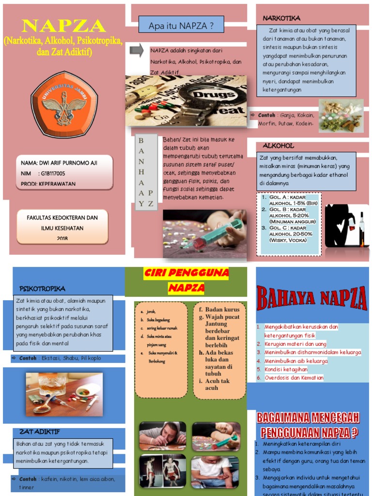 Leaflet Napza | PDF