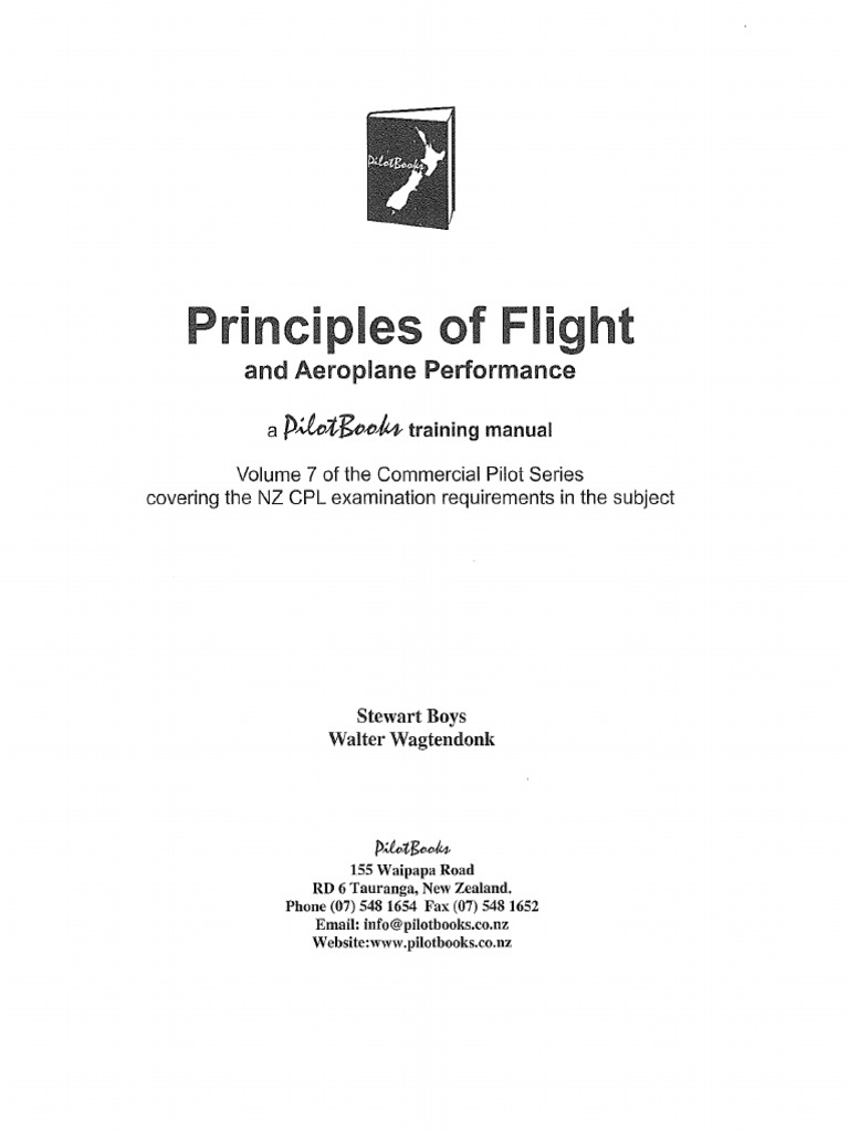 Principals of Flight and Performance | Download Free PDF | Stall (Fluid ...