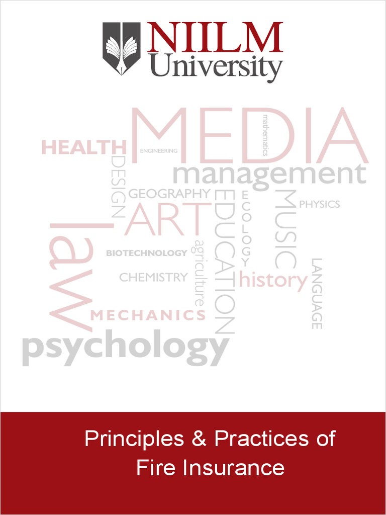 Principles & Practices of Fire Insurance PDF | PDF | Property Insurance ...