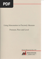Manometry Calculation Details | PDF | Pressure Measurement | Pressure