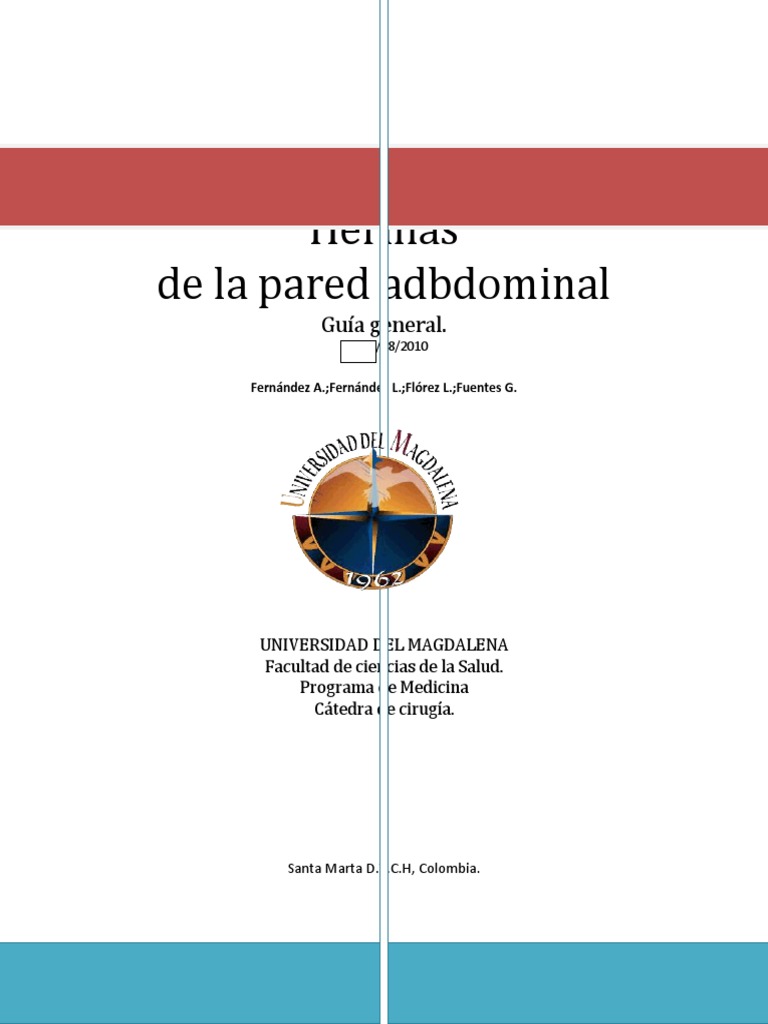 Hernias de La Pared Abdominal | PDF | Abdomen | Medicina CLINICA