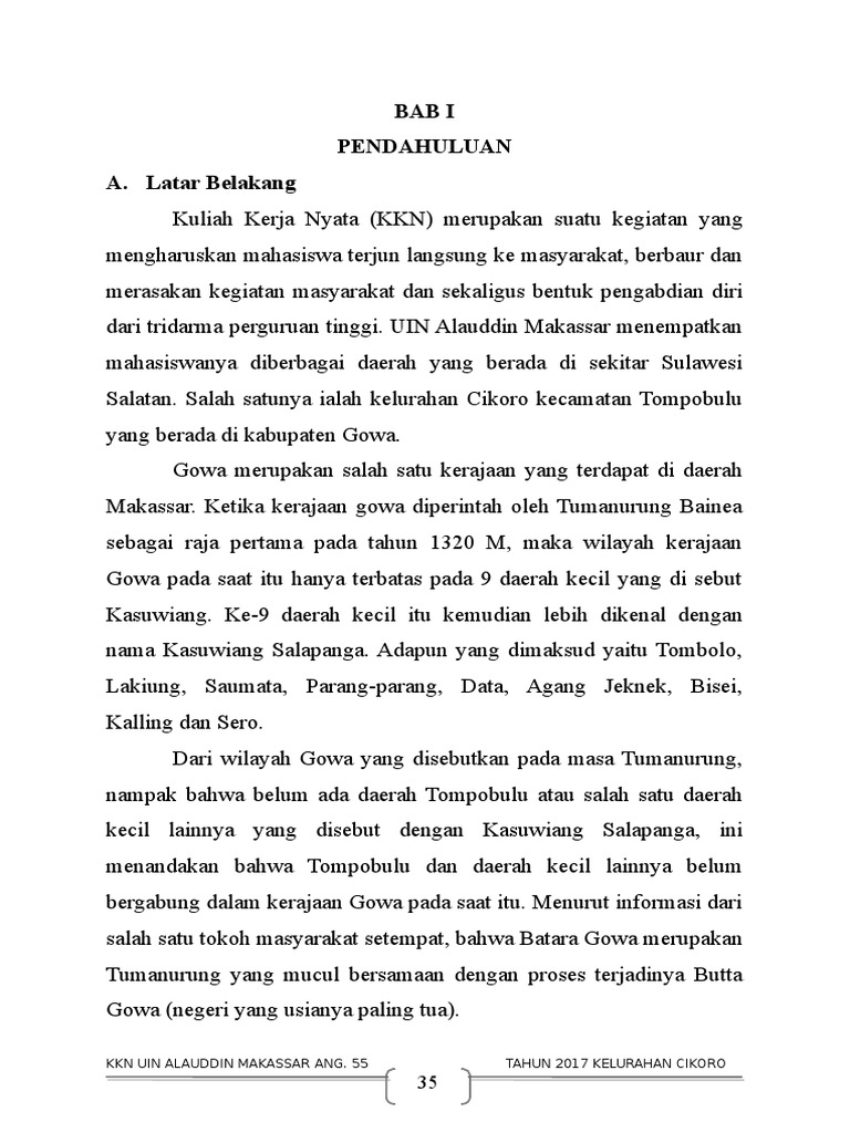 Sejarah dan Kebudayaan Cikoro | PDF