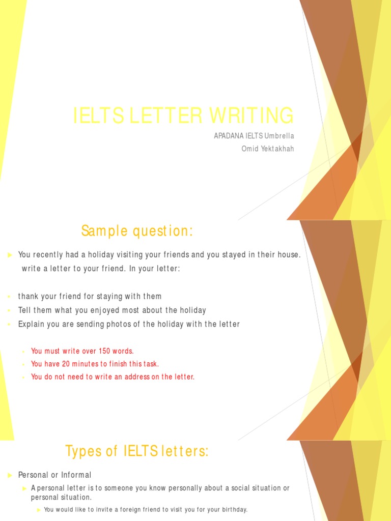 Letter Writing | PDF | Communication