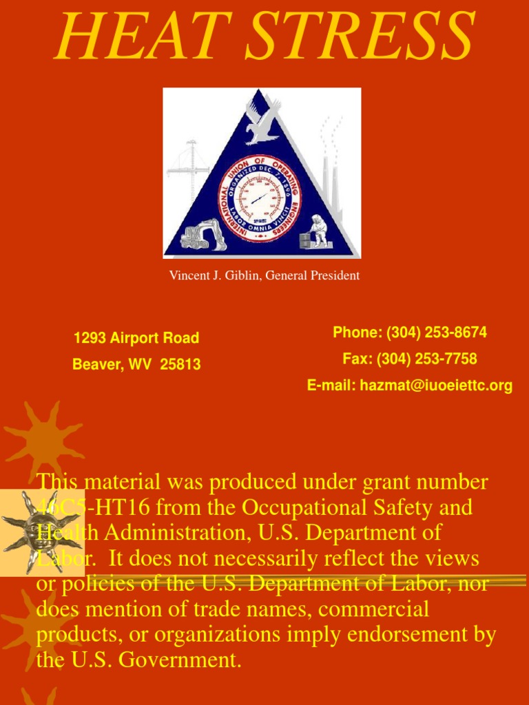 Heat Cold Stress | PDF | Hypothermia | Hyperthermia
