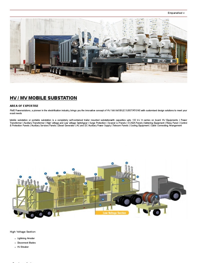 Pme Power Soutions | PDF | Electrical Substation | Transformer