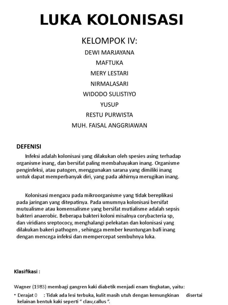 Luka Kolonisasi | PDF