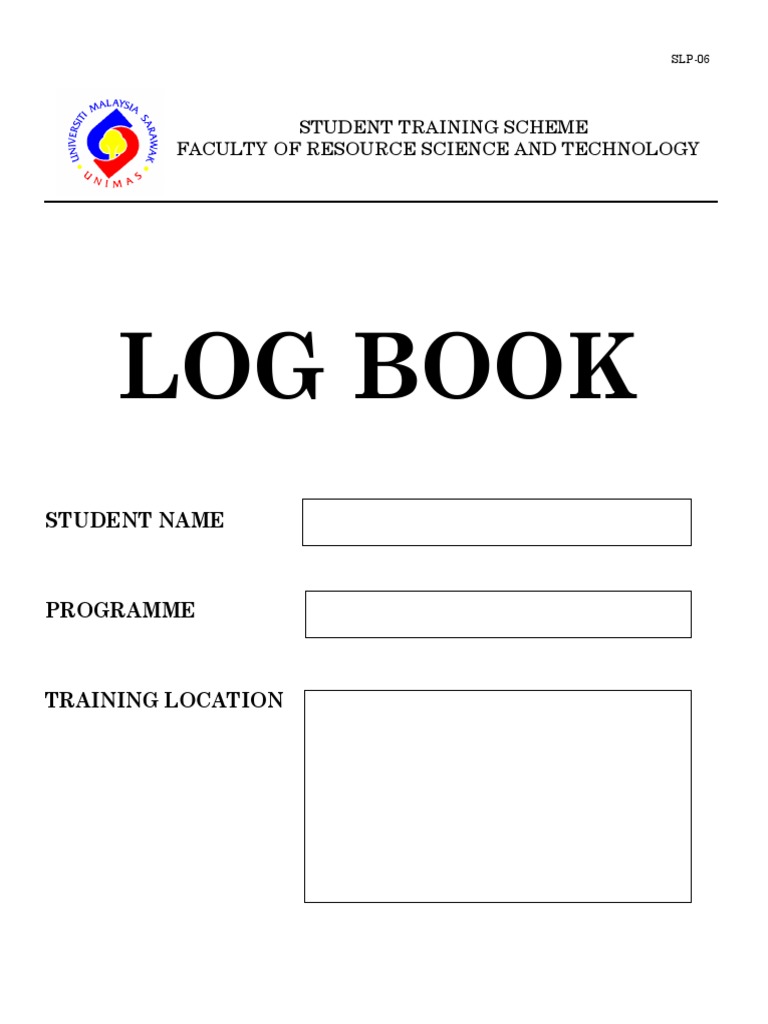 Log Book: Student Training Scheme Faculty of Resource Science and ...