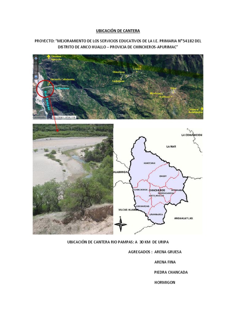 Ubicación de Cantera | PDF