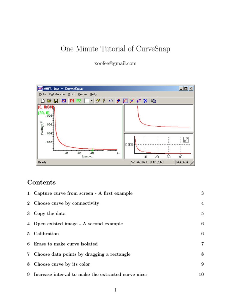 One Minute Tutorial | PDF | Pi | Computer Graphics