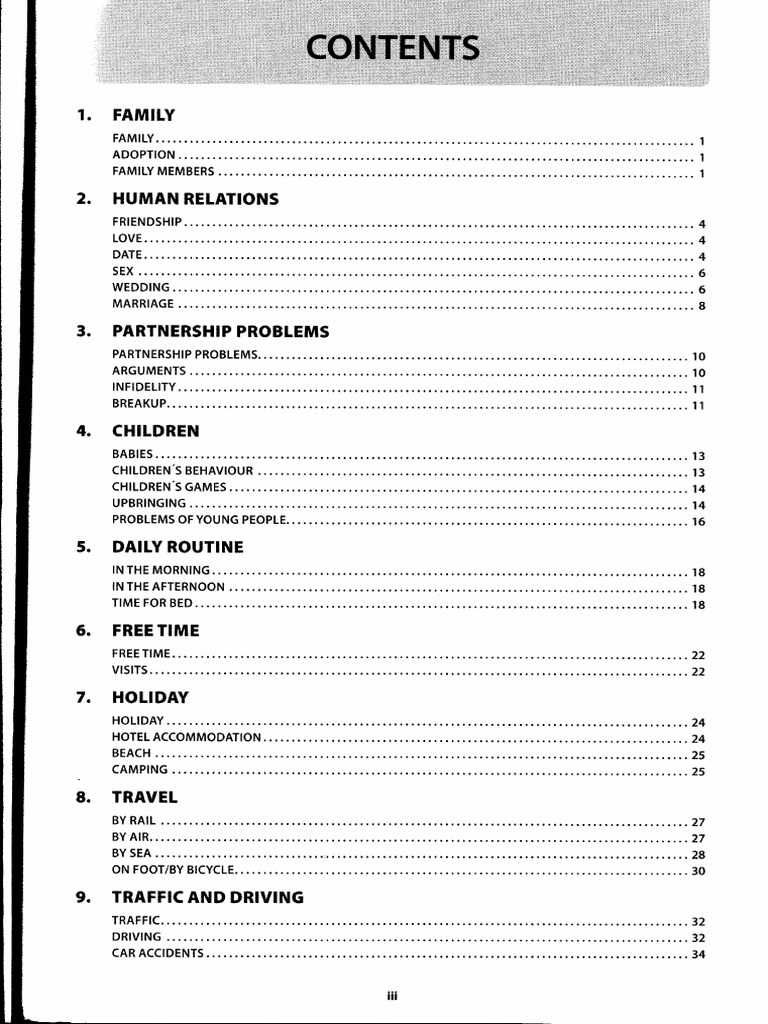 30 Topics For English Conversation PDF | PDF | Wedding | Adultery