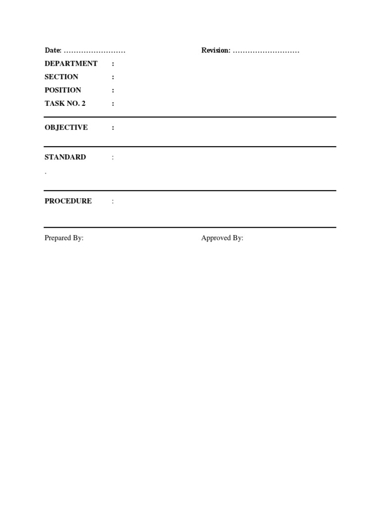 Date: . Revision: Department: Section: Position: Task No. 2 | PDF