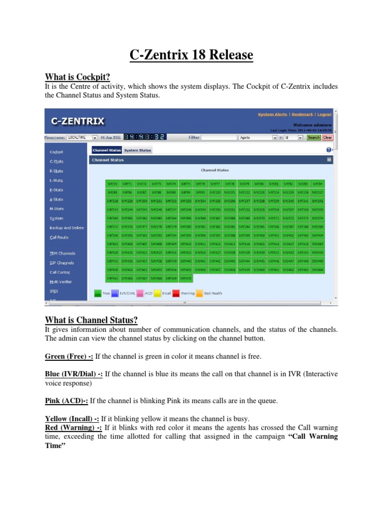 C Zentrix Manual | PDF | Interactive Voice Response | Telephony