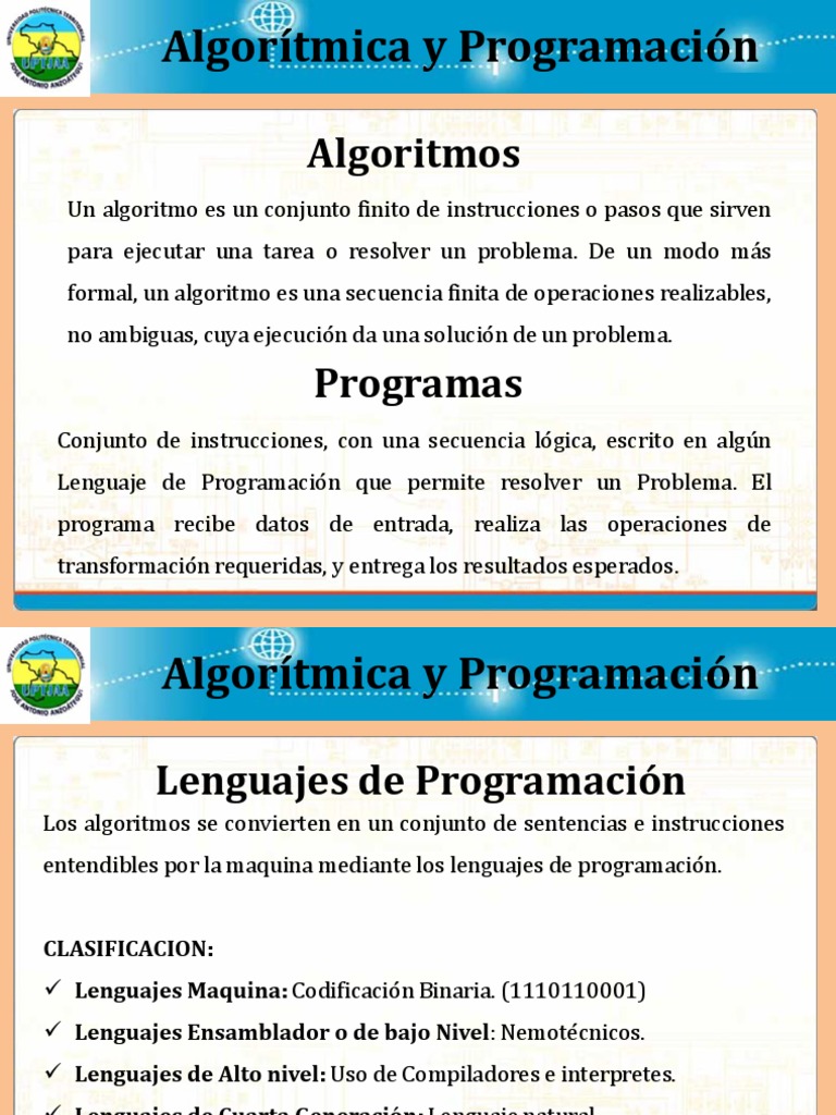 Clase de Algoritmos | Descargar gratis PDF | Algoritmos | Programación de computadoras