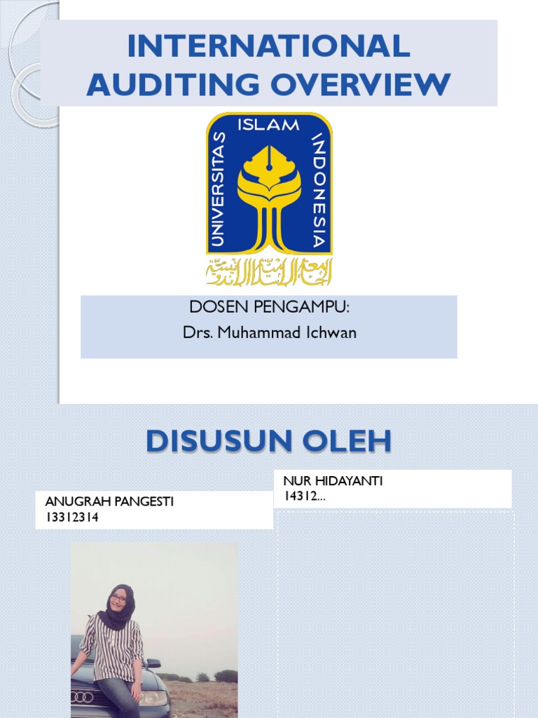 International Auditing Overview | PDF | Karier & Perkembangan ...