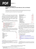 Astm C140 C140M-18 PDF | PDF | Masonry | Concrete