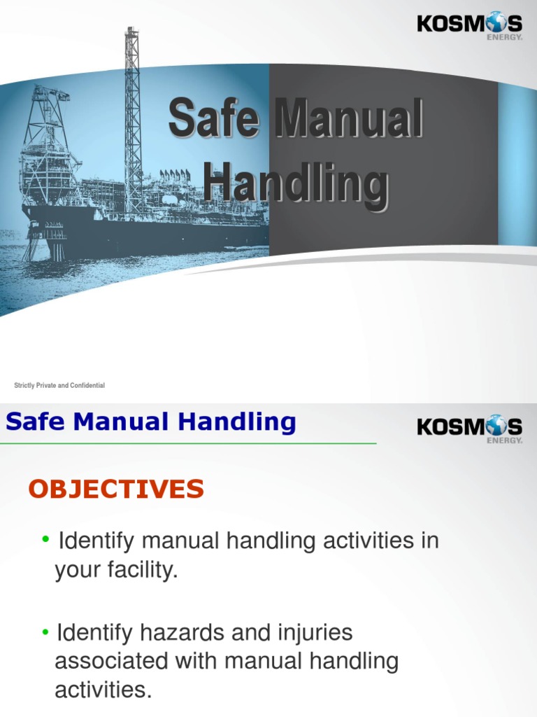 Safe Manual Handling Guide | PDF | Dance Science | Human Factors And ...