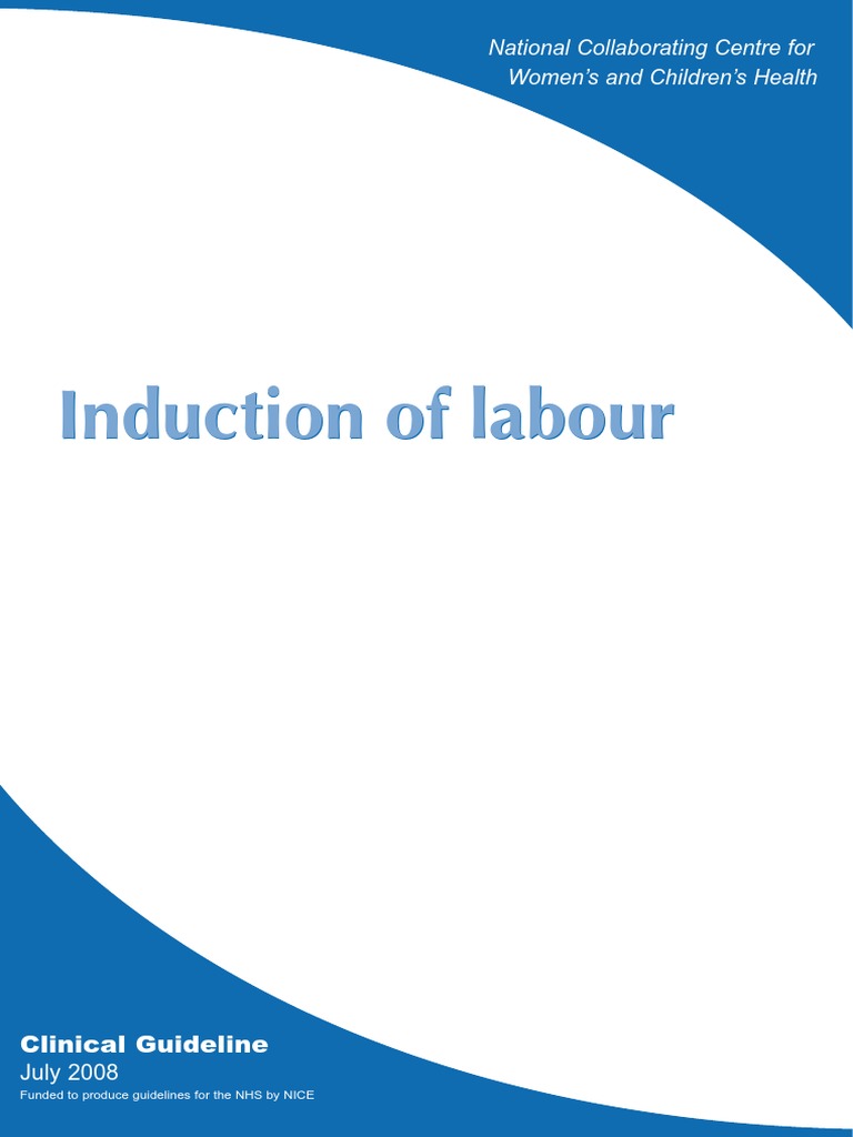 Induction of Labor | PDF | Childbirth | Clinical Trial