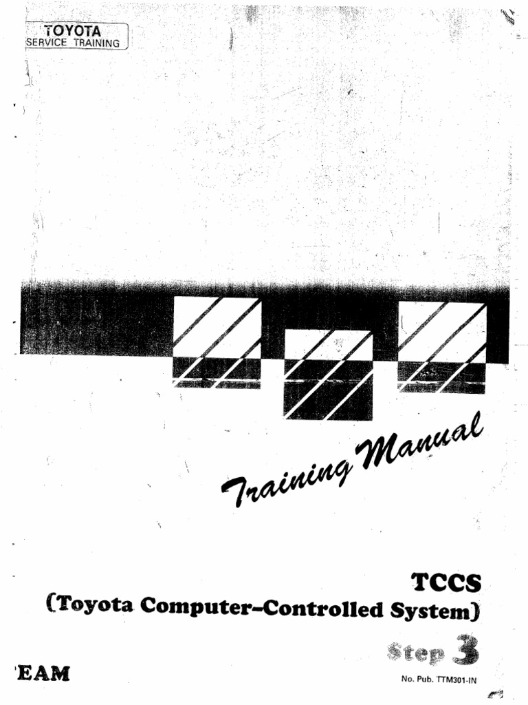 Tccs (Toyota Computer-Controlled System) | PDF