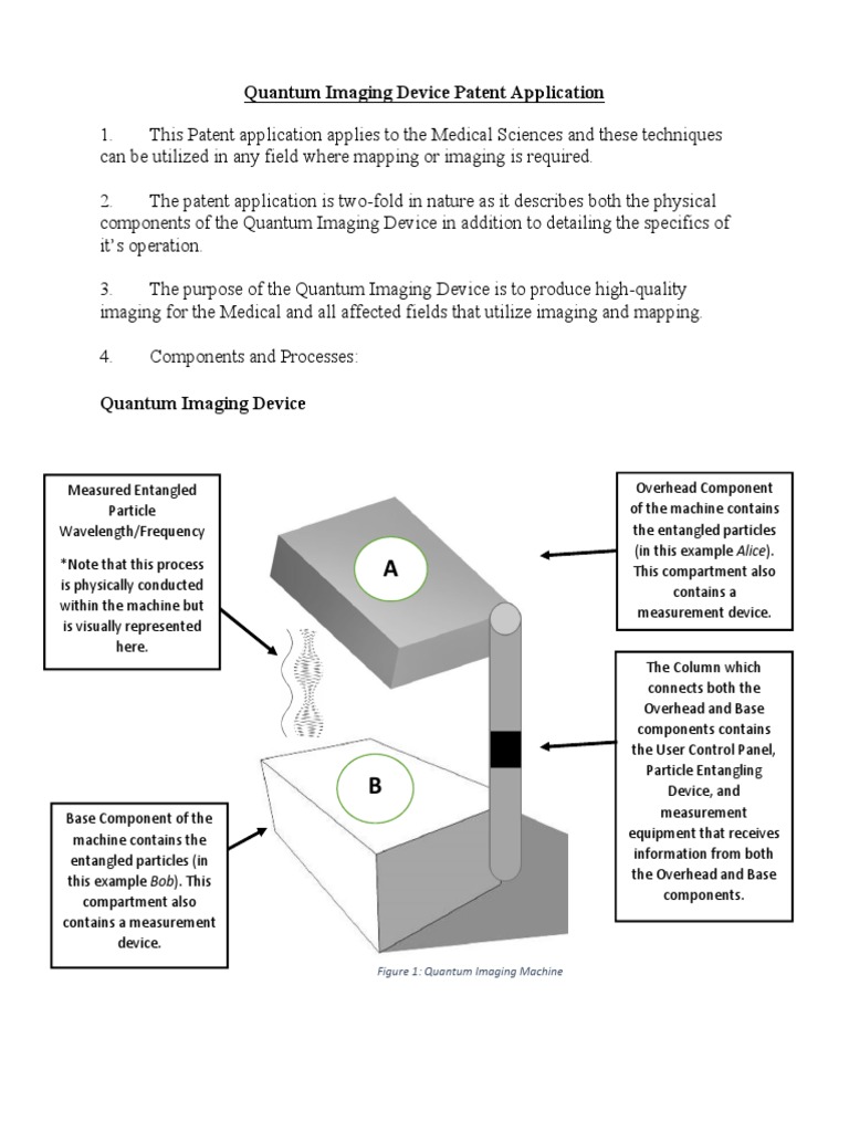 Quantum Imaging Device Patent | PDF | Quantum Entanglement | Medical ...