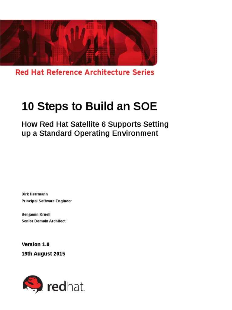 2015-10 Steps To Build A Standard Operating Environment PDF | PDF ...