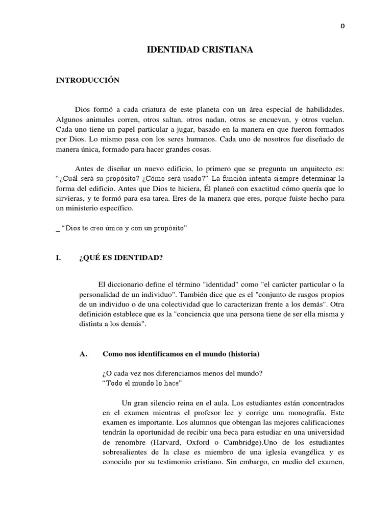 Identidad en Cristo para Niños | PDF | Cristo (título) | Sacerdote