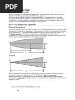 Understanding Rocket Nose Cones | PDF | Aerodynamics | Rocket