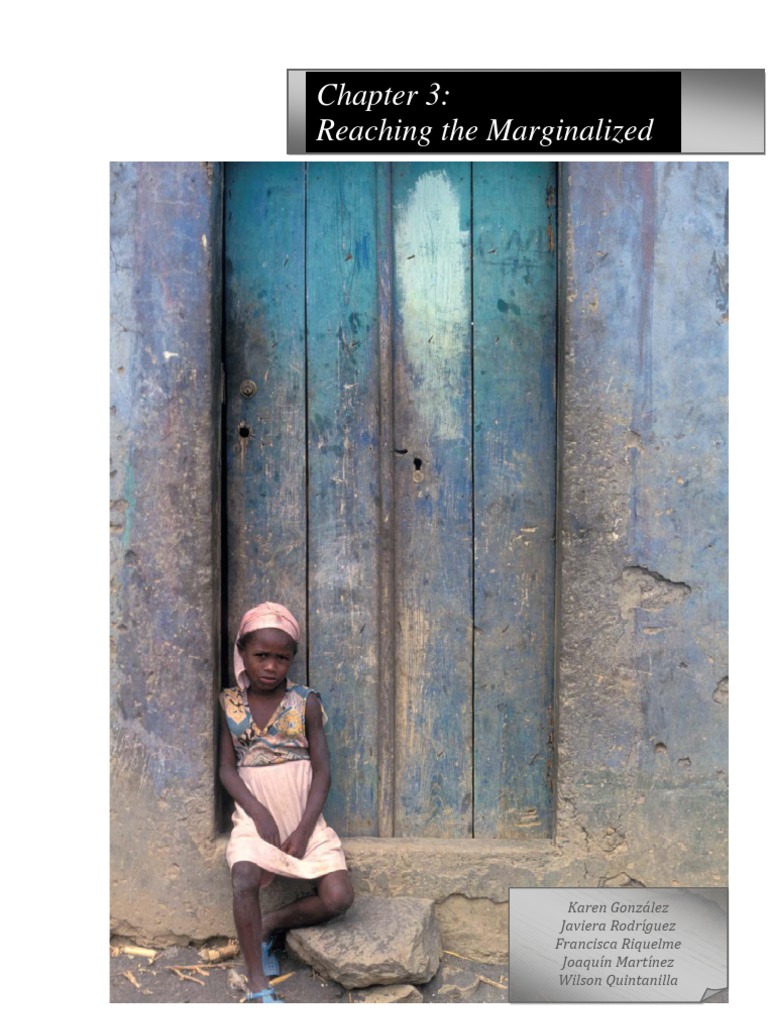 Chapter 3 Reaching The Marginalized Summary | PDF | Social Exclusion ...