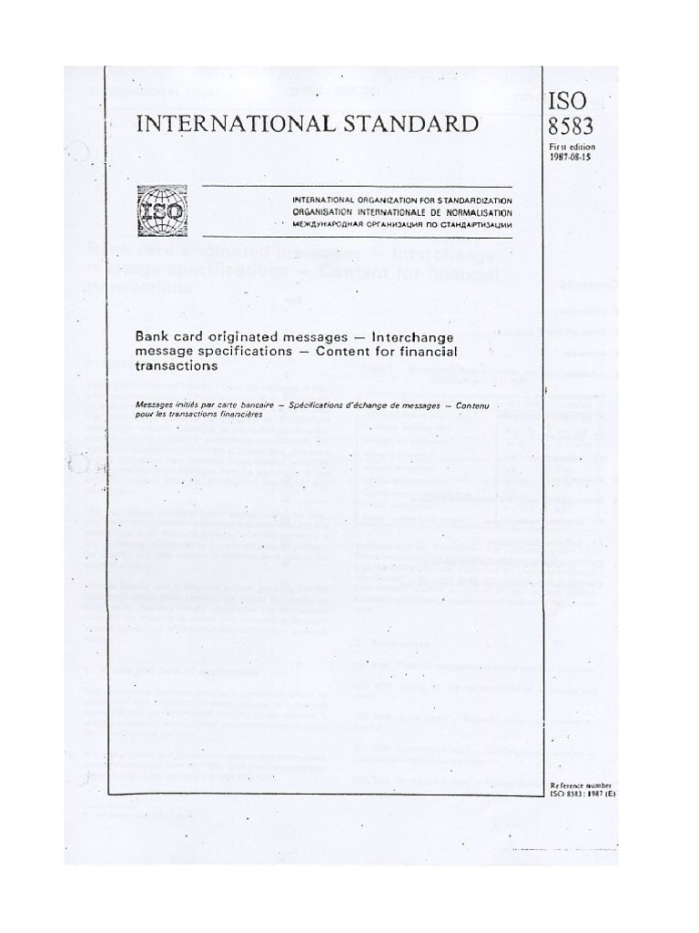 ISO8583 | PDF
