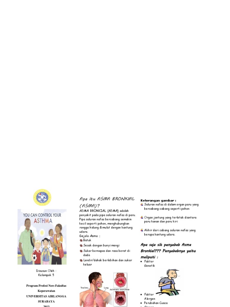 Leaflet Asma Bronkial | PDF