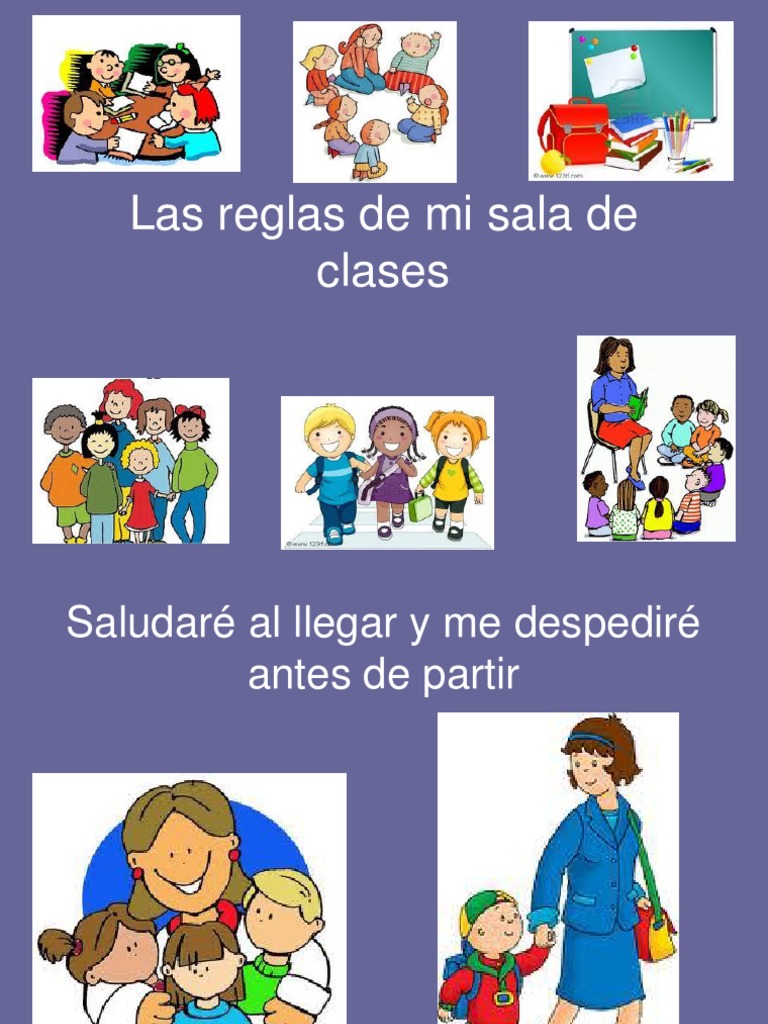 Reglas de La Sala de Clases | PDF | Artes del Lenguaje y Comunicación