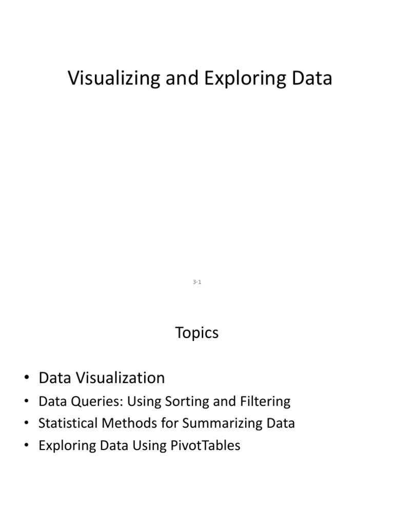 Visualizing Data | PDF | Percentile | Histogram