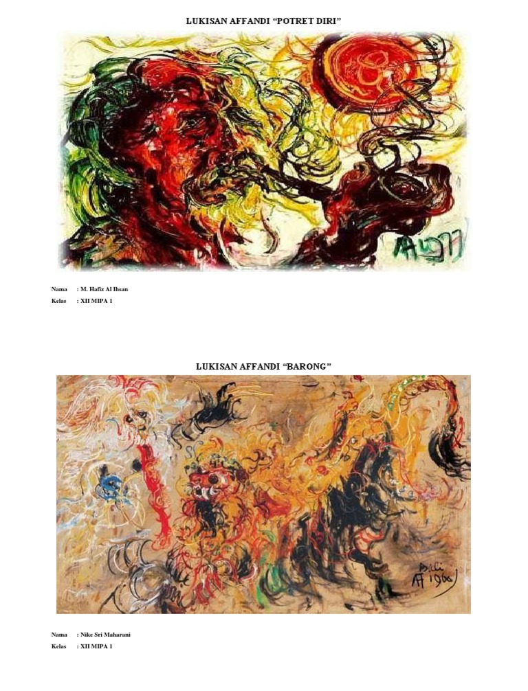 Lukisan Affandi | PDF