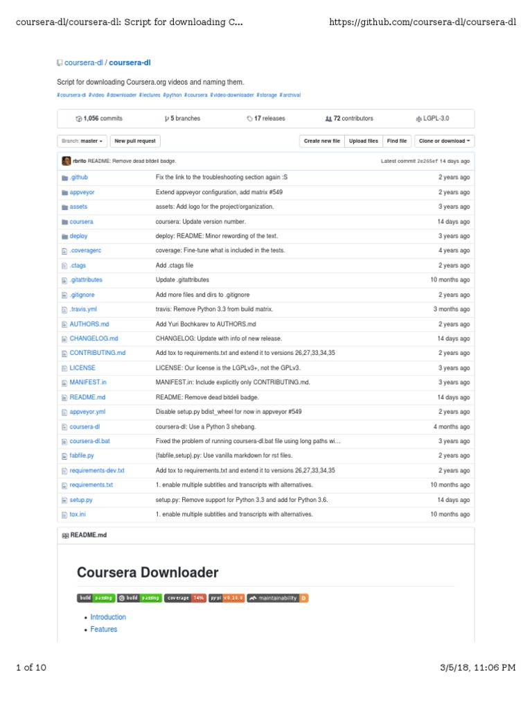 4 Install Coursera DL | PDF | Command Line Interface | Python (Programming Language)