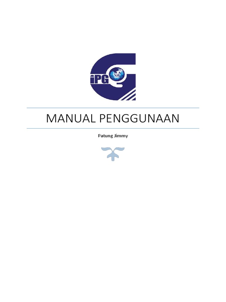 Contoh Manual Penggunaan | PDF