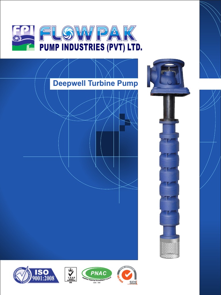 Deepwll Turbine Pump (Final PDF | PDF | Bearing (Mechanical) | Pump