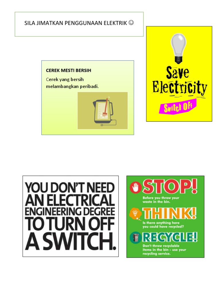 Penjimatan Elektrik | PDF