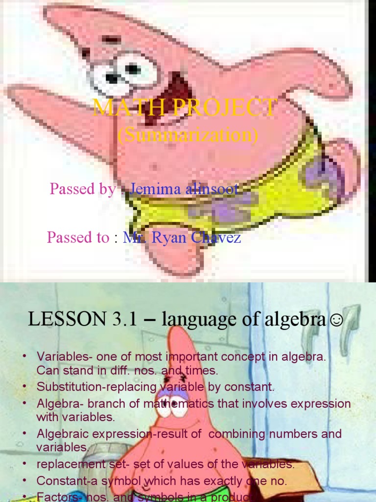 Math Project Summarization | PDF | Polynomial | Division (Mathematics)