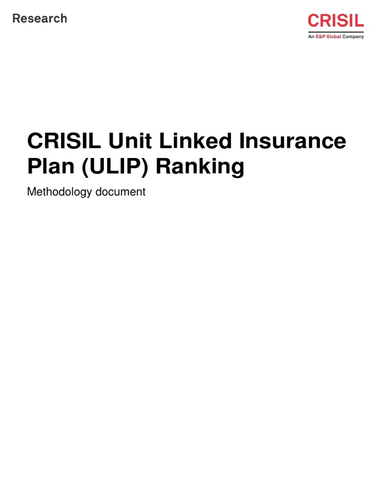 ULIP Ranking Methodology Oct2017 | PDF | Internal Rate Of Return ...