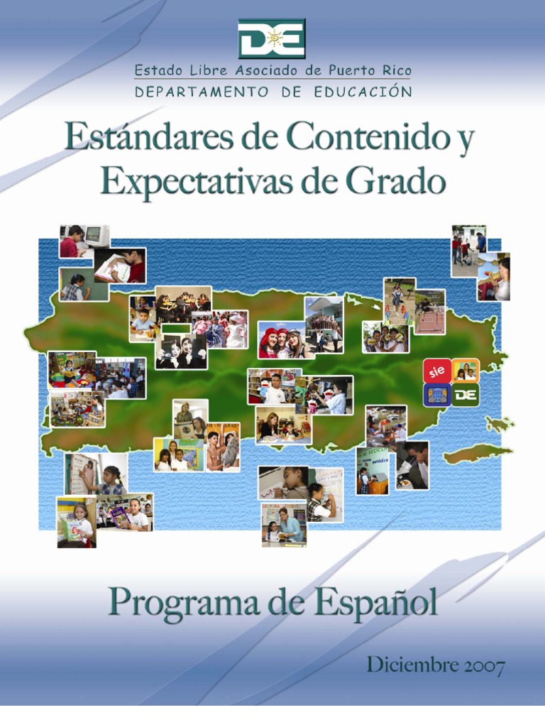 Estándares y Expectativas Español | PDF | Palabra | Escritura