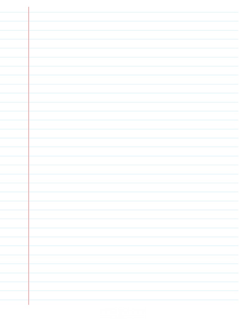 2 Sided A4 Lined Paper