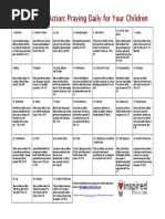 Children's Prayer Calendar Guide | PDF