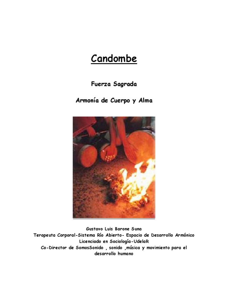 Taller Candombe | PDF | África | Entretenimiento (general)