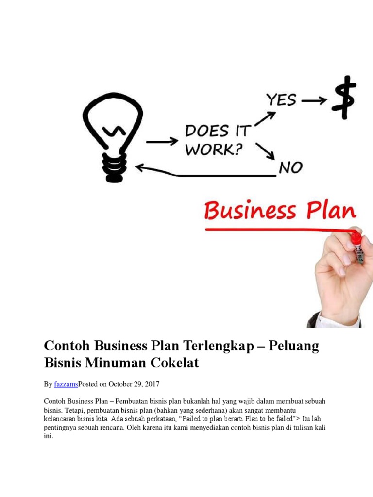 Contoh Business Plan Terlengkap | PDF