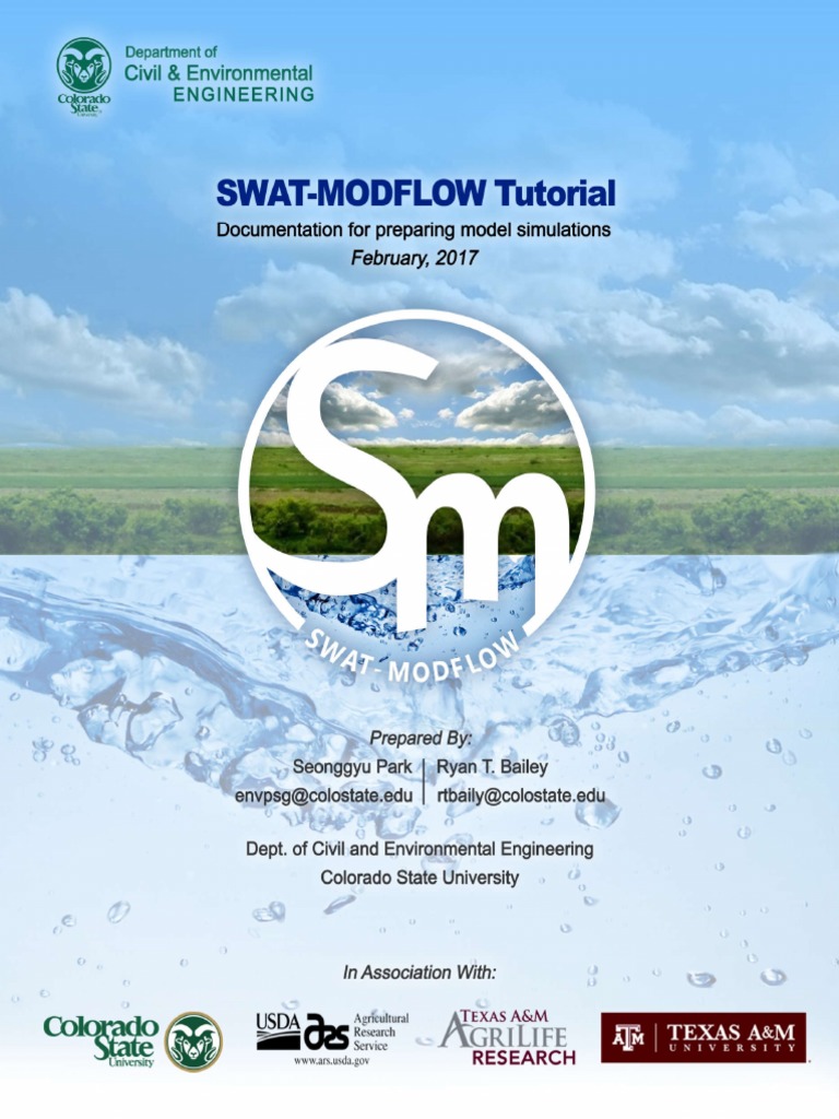 Swat Modflow Tutorial Pdf Hydrology Aquifer