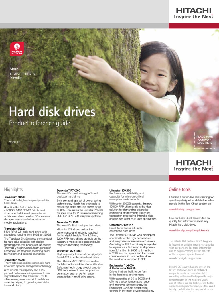 Hitachi Products | PDF | Hard Disk Drive | Personal Computers
